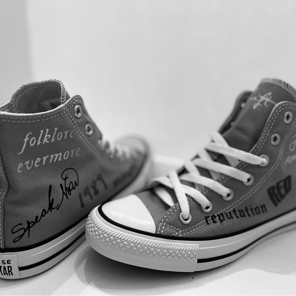 Converse | Shoes | Taylor Swift Converse All Star High Tops | Poshmark